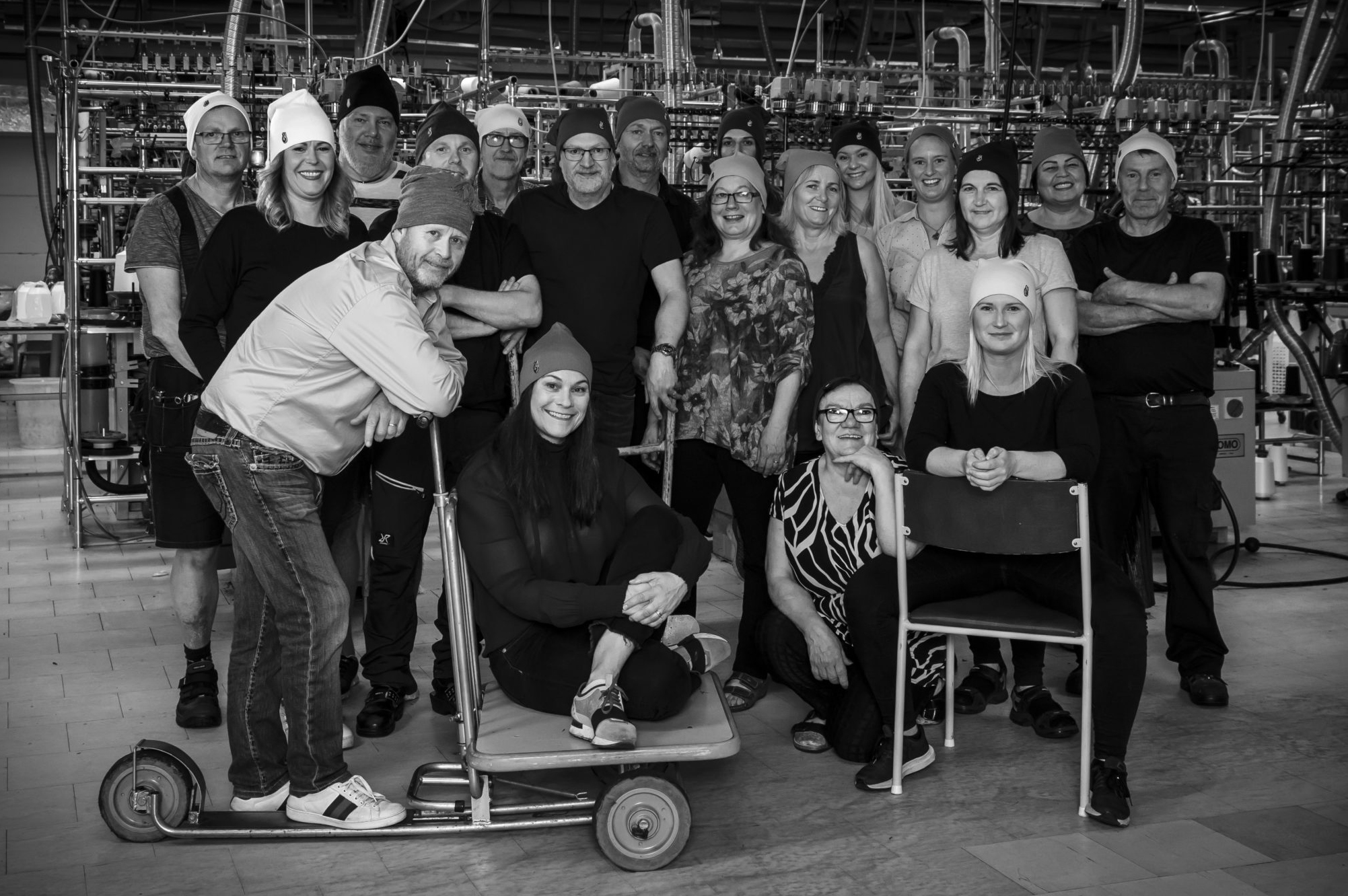 Strumpor stickade med 70 års kunskap i varje tråd - Team Sportia